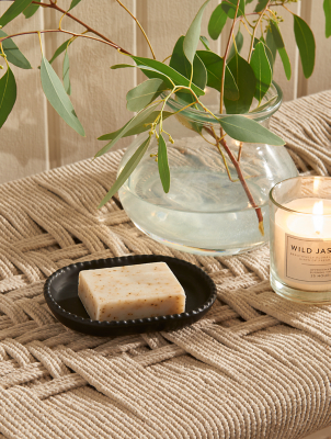 Stacey Black Beaded Soap Dish | Home | George at ASDA