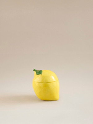 Yellow Lemon-Shaped Sweetie Jar | Home | George at ASDA