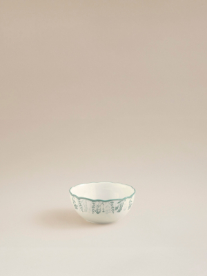 Green & White Floral Bunny Cereal Bowl | Home | George at ASDA