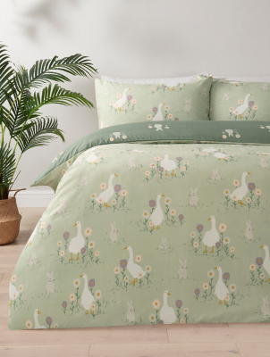 Goosey Goosey Printed Microfibre Duvet Set | Home | George at ASDA
