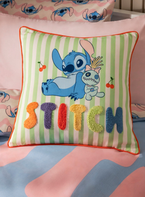 Disney Stitch Lucky Charm Cushion | Home | George at ASDA