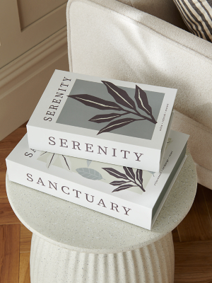 Green & White Sanctuary Storage Box Books | Home | George at ASDA