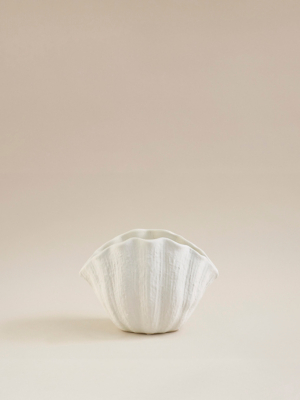 White Shell Vase | Home | George at ASDA