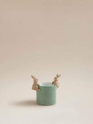 Green Rabbit Dolomite Planter | Outdoor & Garden | George at ASDA