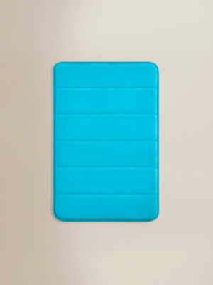 Turquoise Memory Foam Bath Mat | Home | George at ASDA
