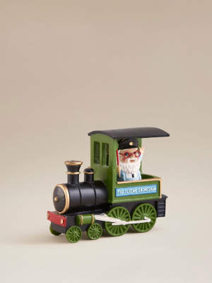 Resin Grandpa Train Driver Garden Ornament | Outdoor & Garden | George ...