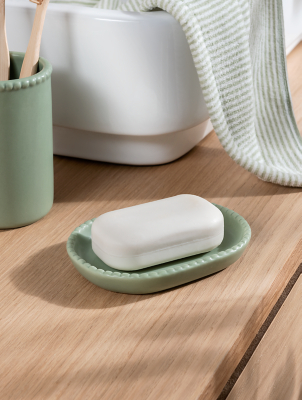 Stacey Solomon Green Beaded Soap Dish | Home | George at ASDA