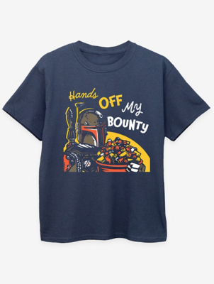 NW2 Star Wars Boba Fett Bounty Slogan Kids Navy T-Shirt | Kids | George ...