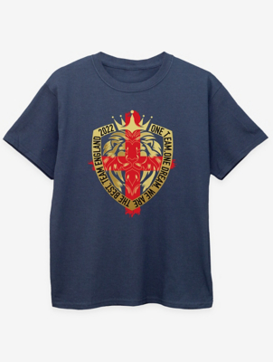 NW2 Football Team Dream Slogan Kids Navy T-Shirt | Kids | George at ASDA