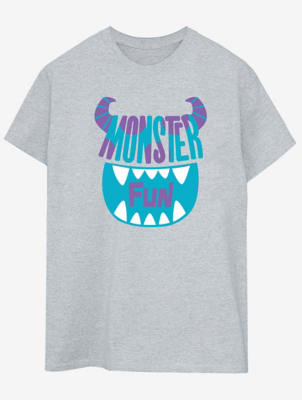 NW2 Disney 100 Sully Monster Fun Adult Grey T-Shirt | Men | George at ASDA
