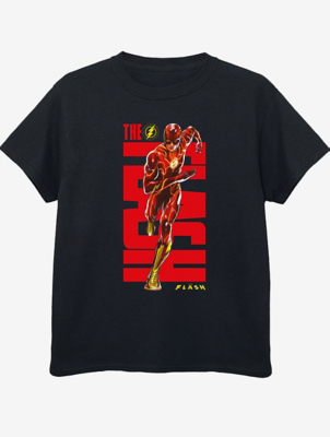 NW2 The Flash Dash Slogan Kids Black Printed T-Shirt | Kids | George at ...