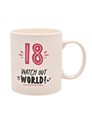 Celebrations Pink 18 Mug | Home | George at ASDA