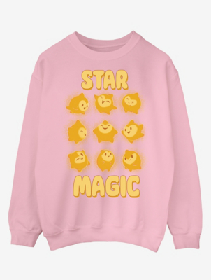 NW2 Wish Magic Star Tile Kids Pink Printed Sweatshirt | Kids | George ...