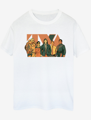 NW2 Loki TVA Group Adult White Printed T-Shirt | Men | George at ASDA
