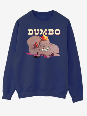 NW2 Dumbo Music Adult Navy Printed Sweatshirt | Men | George at ASDA