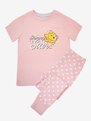 Bluey Pink Unicorn Star Pyjamas | Kids | George at ASDA