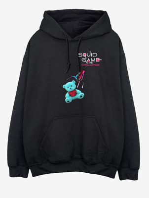 NW2 Squid Game The Challenge Claw Adult Black Hoodie | Men | George at ASDA