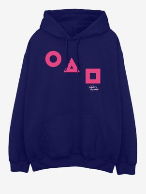 NW2 Netflix Squid Game Icons Navy Hoodie | Sweatshirts & Hoodies ...