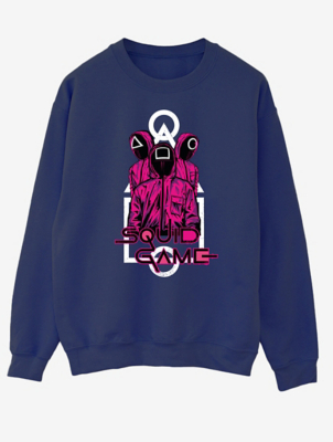 NW2 Netflix Squid Game Workers Navy Sweatshirt | Sweatshirts & Hoodies ...