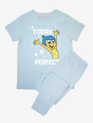 NW2 Inside Out 2 Today is Perfect Kids Blue Pyjamas | Kids | George at ASDA