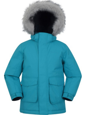 Mountain Warehouse Blue Water Resistant Jacket | Kids | George at ASDA