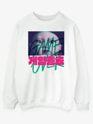 NW2 Netflix Squid Game Game Over White Sweatshirt | Men | George at ASDA