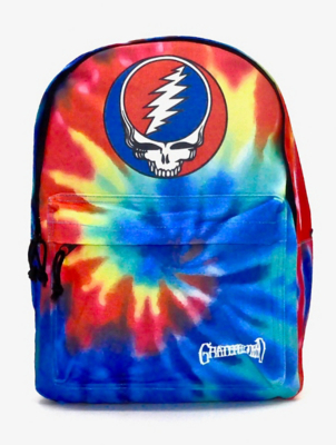 NW2 Grateful Dead Unisex Rainbow Tie Dye Backpack | Accessories ...