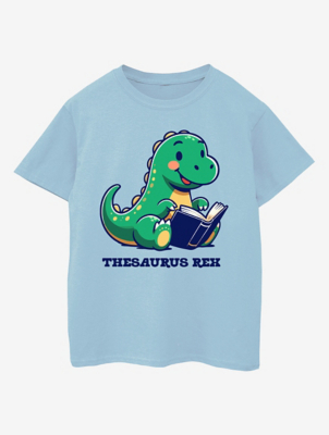 NW2 Thesaurus Rex Kids Blue T-Shirt | Kids | George at ASDA