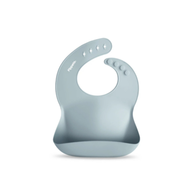 Pippeta Sea Salt Blue Silicone Bib | Baby | George at ASDA