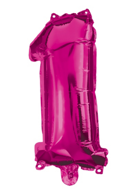 Pink 95cm Number Helium Balloon No 1 | Toys & Character | George at ASDA