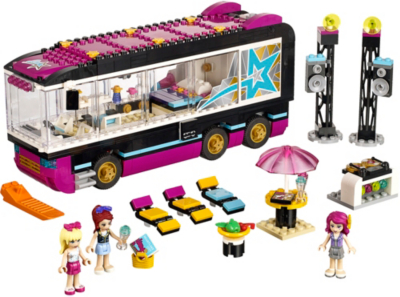 LEGO Friends - Pop Star Tour Bus - 41106 | Kids | George at ASDA