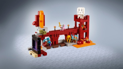 LEGO Minecraft - The Nether Fortress - 21122 | Kids | George at ASDA