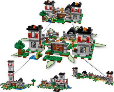 LEGO Minecraft - The Fortress - 21127 | Kids | George at ASDA