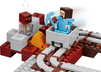 LEGO Minecraft - The Nether Railway - 21130 | Toys & Character | George
