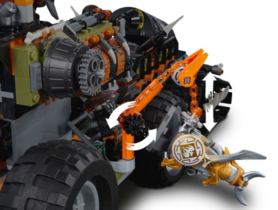 LEGO 70654 Ninjago Dieselnaut Tank Dragon Toy | Toys & Character | George