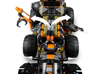 LEGO 70654 Ninjago Dieselnaut Tank Dragon Toy | Toys & Character | George
