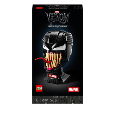 LEGO Marvel Spider-Man Venom Mask Adult Set 76187 | Toys & Character ...