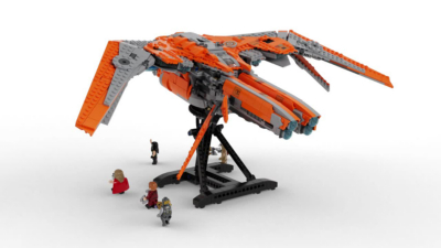 LEGO Marvel The Guardians’ Ship Avengers Set 76193 | Toys & Character ...