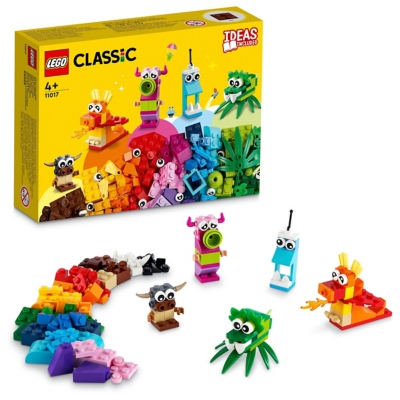 LEGO Classic Creative Monsters 5 Mini Build Bricks Set 11017 | Toys ...
