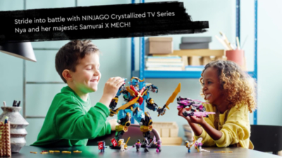 LEGO NINJAGO Nya's Samurai X MECH Set 71775 | Toys & Character | George ...