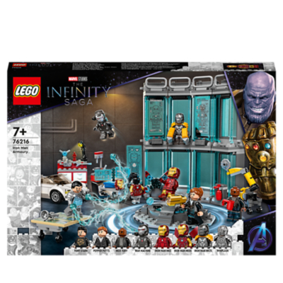LEGO Marvel Iron Man Armory Buildable Toy 76216 | Toys & Character ...