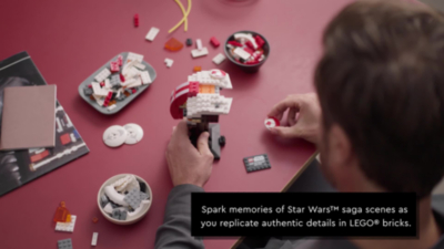 LEGO Star Wars Luke Skywalker Red 5 Helmet Set 75327 | Toys & Character ...