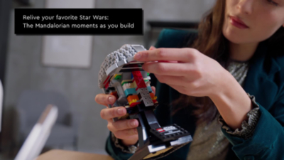 LEGO Star Wars The Mandalorian Helmet Set 75328 | Toys & Character ...