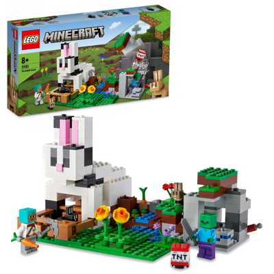 LEGO Minecraft The Rabbit Ranch House Set 21181 | Toys & Character ...