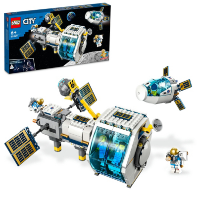 LEGO City Lunar Space Station Model Set 60349 | Toys & Character ...