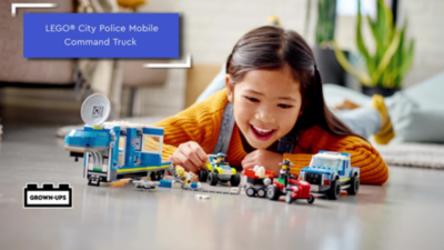 LEGO City Police Mobile Command Truck Toy Set 60315 | Toys & Character ...