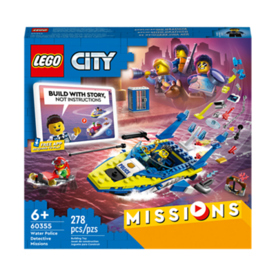 LEGO® City Water Police Detective Missions 60355 | Toys & Character ...