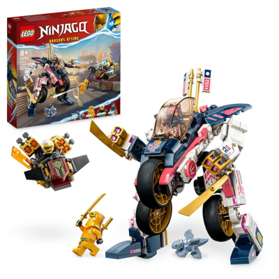 LEGO NINJAGO Sora's Transforming Mech Bike Racer 71792 | Toys ...