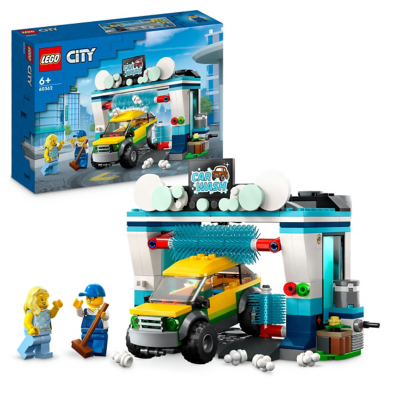 LEGO City Carwash Set with Toy Car Wash and Car 60362 | Toys ...