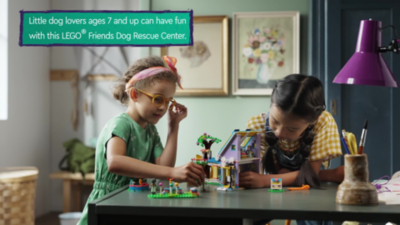 LEGO Friends Dog Rescue Centre Animal Playset 41727 | Toys & Character ...